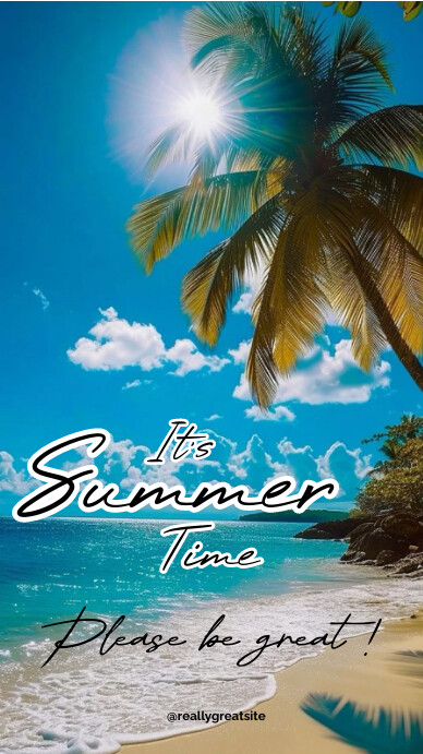 It's Summer Time Template | PosterMyWall