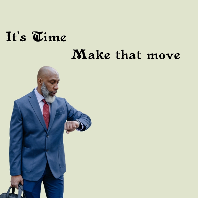 It's time Template | PosterMyWall
