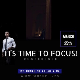 technology conference post Template | PosterMyWall