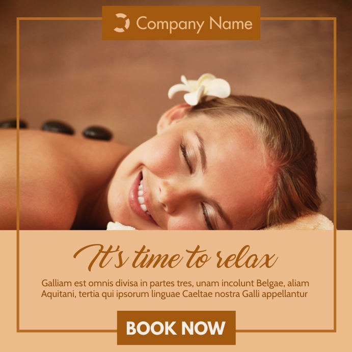 it's time to relax instagram post advertiseme Template | PosterMyWall