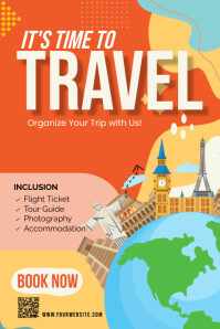Travel poster Template | PosterMyWall