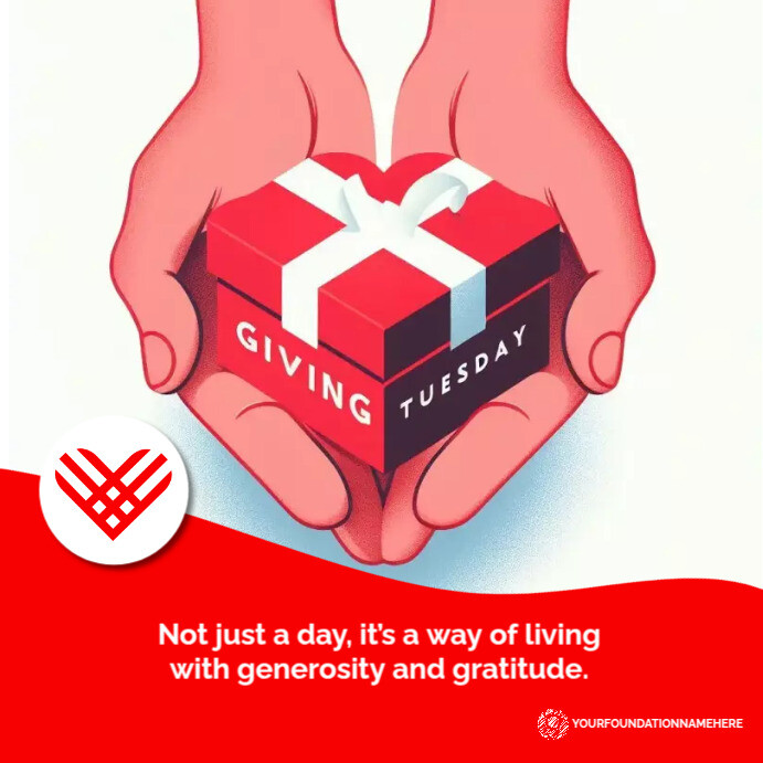 IT IS GIVING TUESDAY Template | PosterMyWall