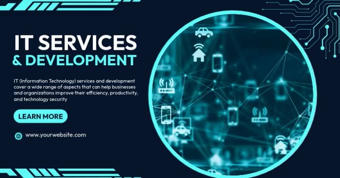 IT Services Template | PosterMyWall