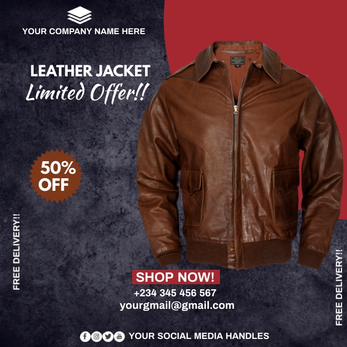 Modèle Vente de Vestes | PosterMyWall