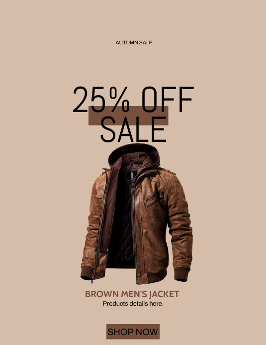 Copy of Jacket Sale Flyer (us Letter) | PosterMyWall