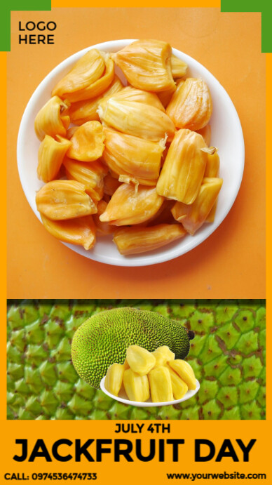 Copy of Jackfruit Day Template | PosterMyWall