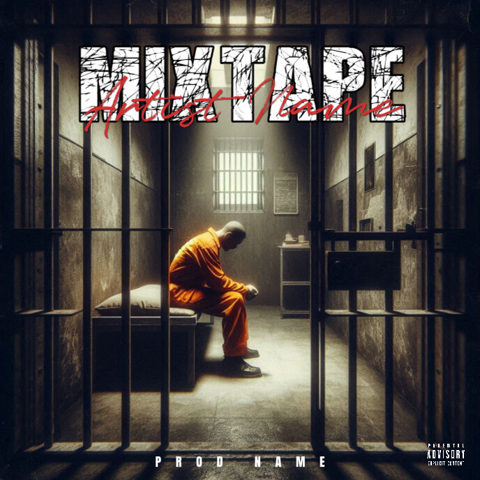 Kopie van Jail mixtape album cover | PosterMyWall