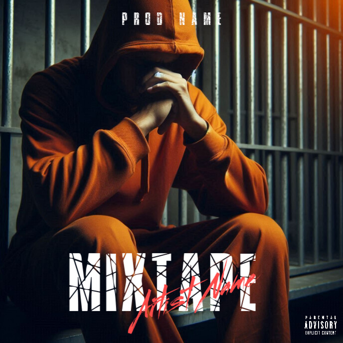 Copy of Jail mixtape album cover | PosterMyWall