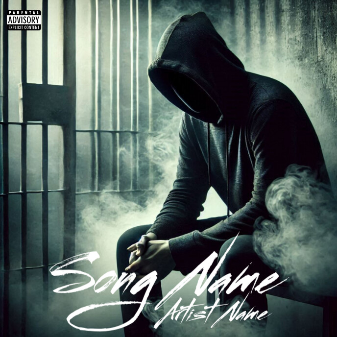 Jail mixtape cover Template | PosterMyWall