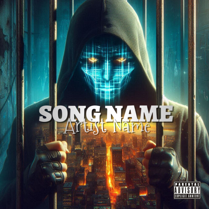 Jail mixtape cover Template | PosterMyWall