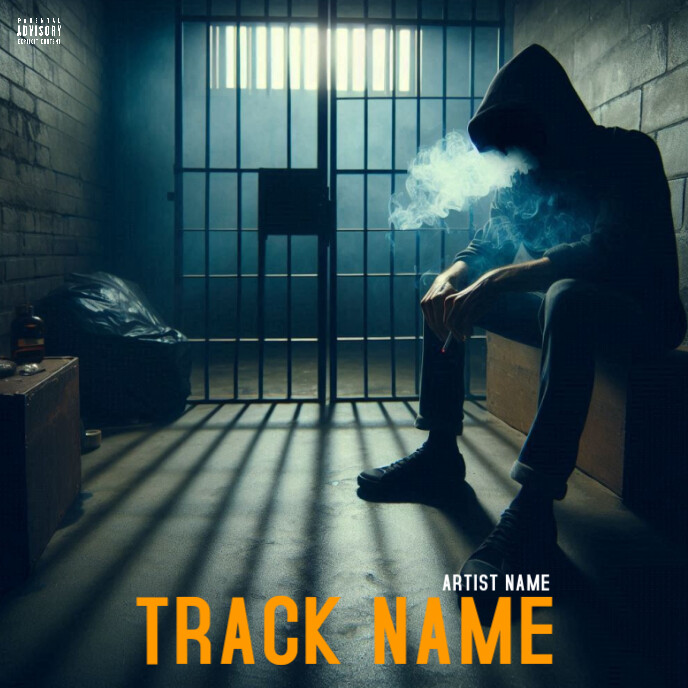Jail mixtape cover Template | PosterMyWall