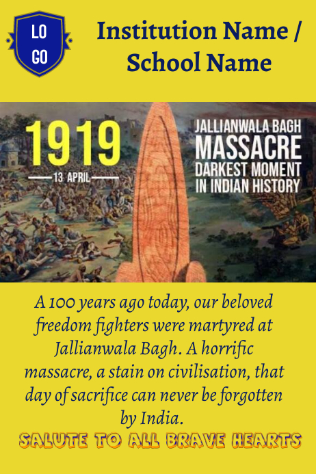 Jalianwala Bagh Template | PosterMyWall
