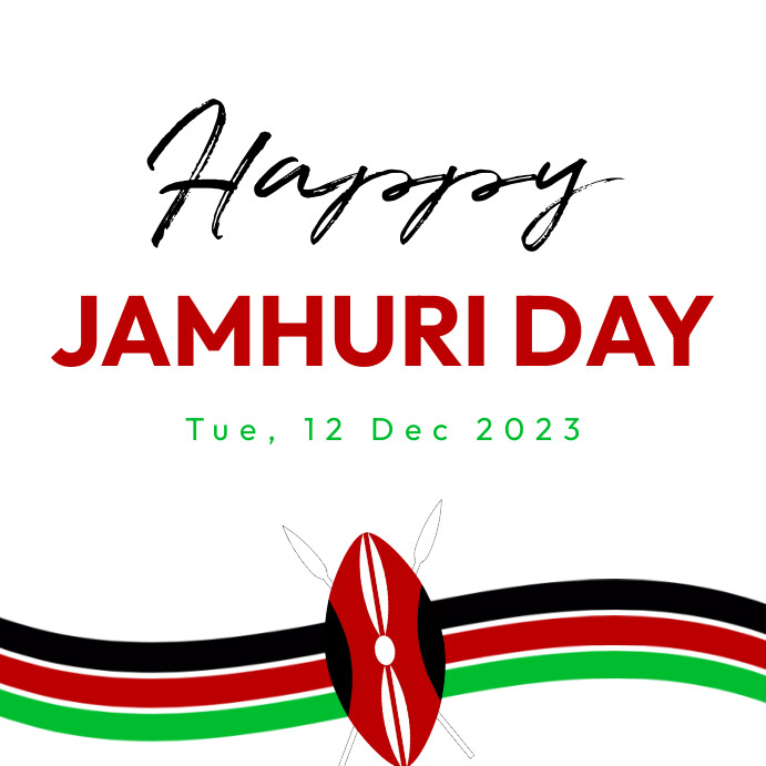 Jamhuri day flyer template | PosterMyWall