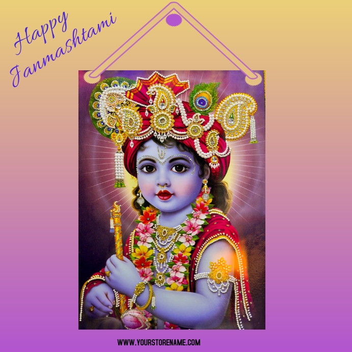 Janmashtami 2020 Template | PosterMyWall