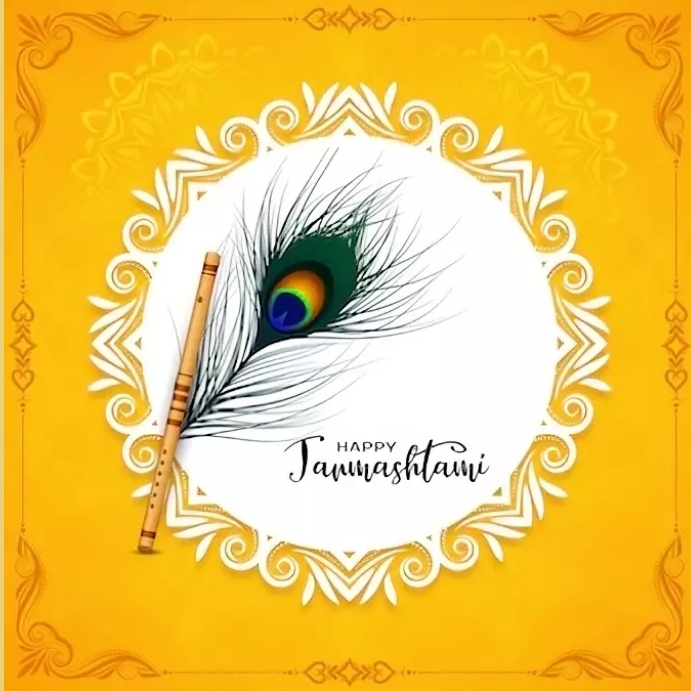 Janmashtami design Template | PosterMyWall