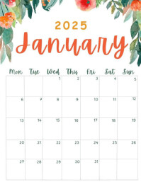calendar Template | PosterMyWall