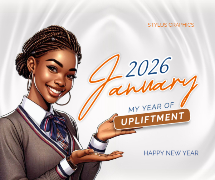 January 2026 Template | PosterMyWall