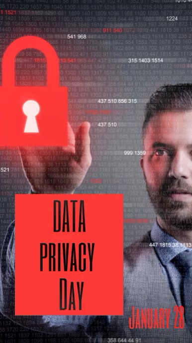 January 28 Data Privacy Day (1) Template | PosterMyWall