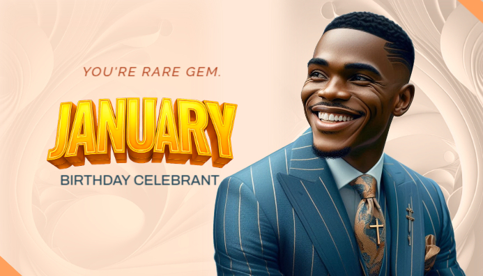 January birthday Template | PosterMyWall