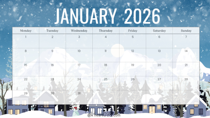 January Template | PosterMyWall