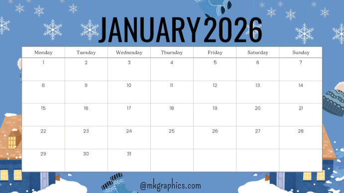 January Template | PosterMyWall
