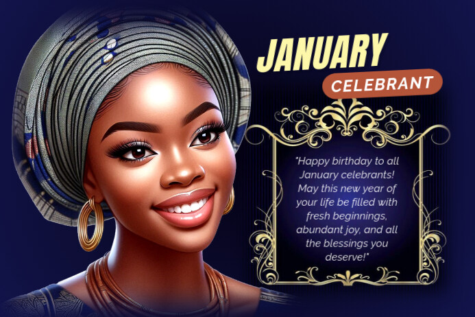 January Template | PosterMyWall