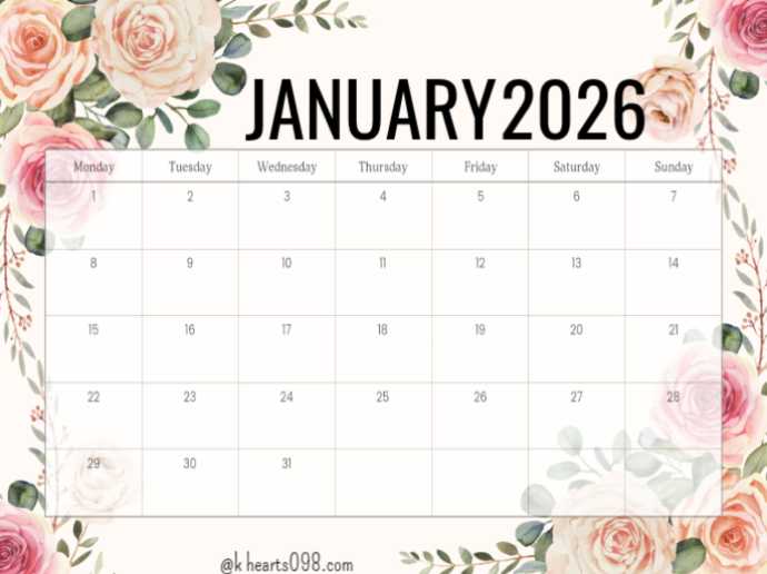 January Template | PosterMyWall