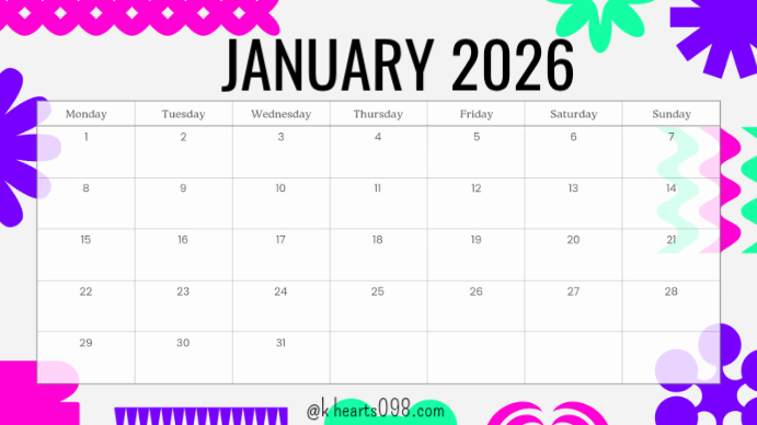 January Template | PosterMyWall