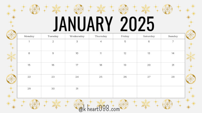 January Template | PosterMyWall