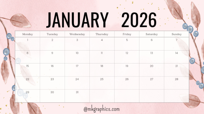 January Template | PosterMyWall