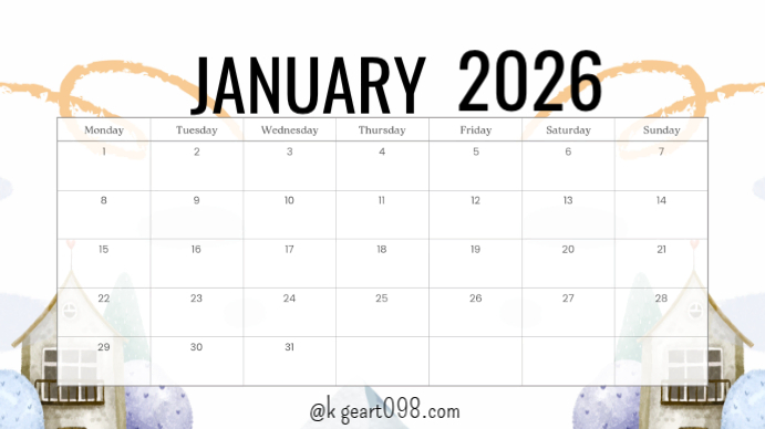 January Template | PosterMyWall