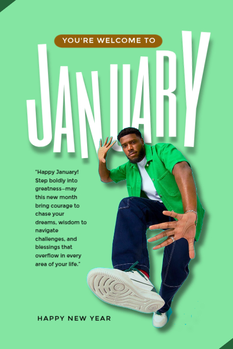 January Template | PosterMyWall