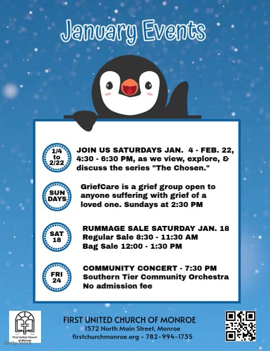 January Events (US Letter) Template | PosterMyWall