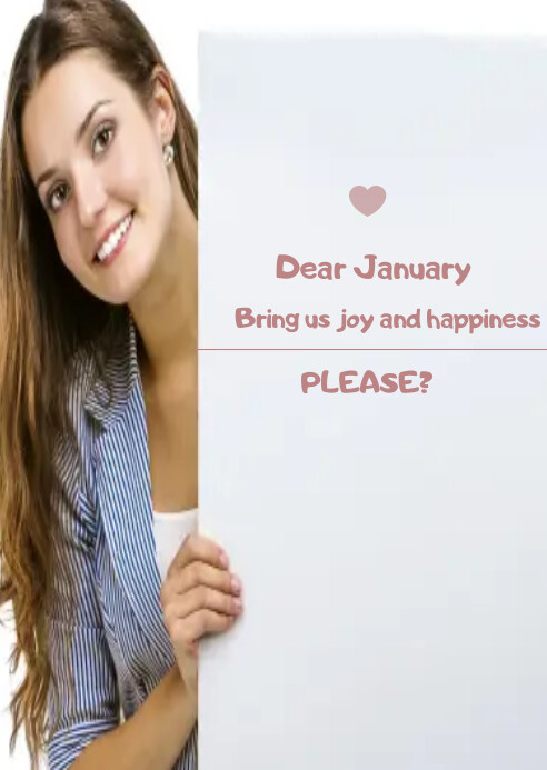 January Flyer Template | PosterMyWall