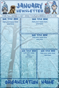 Newsletter Template | PosterMyWall