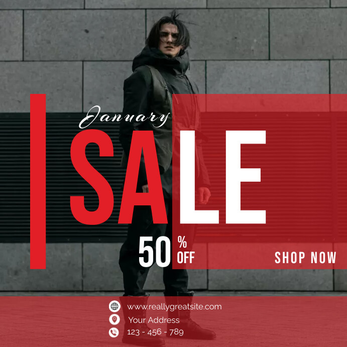 january sale Template | PosterMyWall