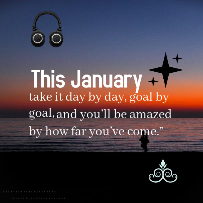 Copy of January success quotes | PosterMyWall