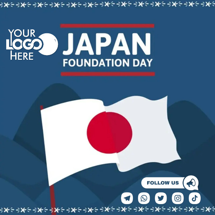 japan foundation day Template | PosterMyWall