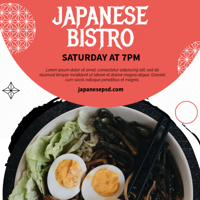 Japanese Menu Template | PosterMyWall