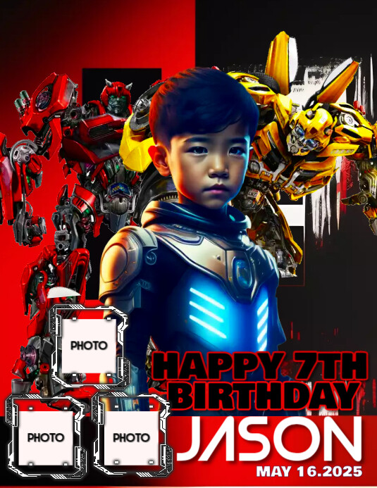 Jason Turn 7th Poster Template | PosterMyWall