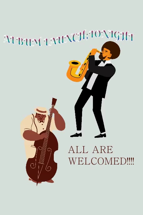 Copy of Jazz Album Launch | PosterMyWall