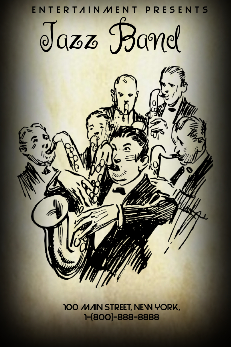 Jazz Band Template | PosterMyWall