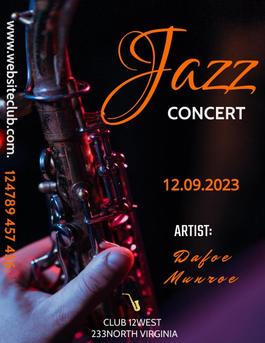 Copy of JAZZ | PosterMyWall