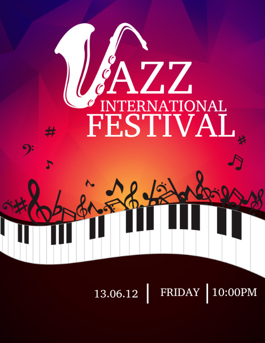 Jazz Template | PosterMyWall