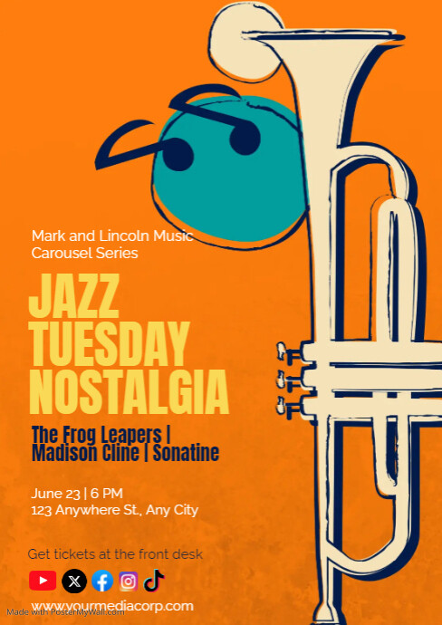 jazz festival Template | PosterMyWall