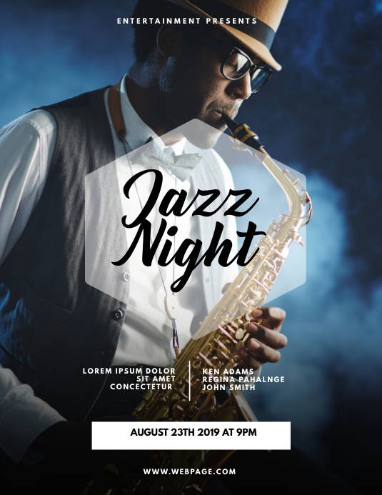 Jazz Flyer Template | PosterMyWall