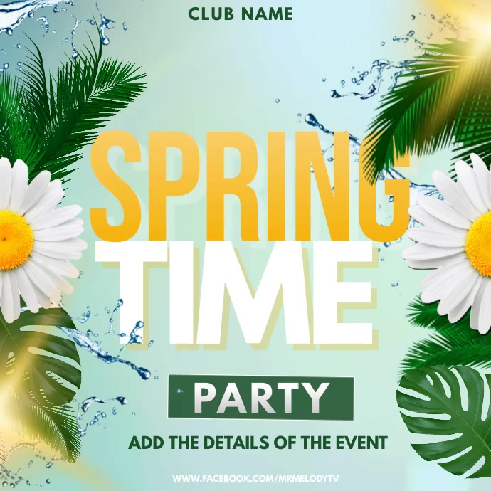 Spring,spring camp,summer,beach Template | PosterMyWall