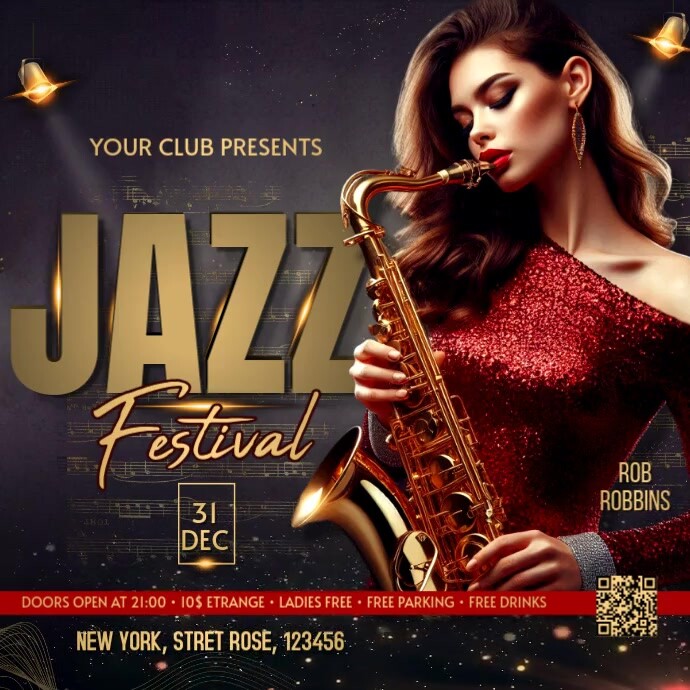 Jazz Instagram Post Template | PosterMyWall