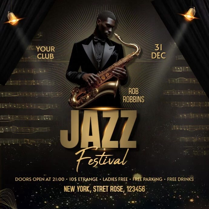 Copy of Jazz Instagram Post | PosterMyWall