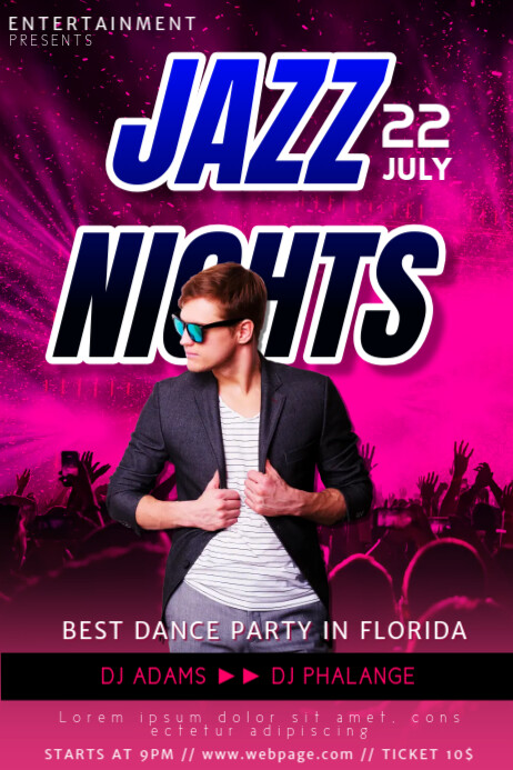 jazz night Template | PosterMyWall